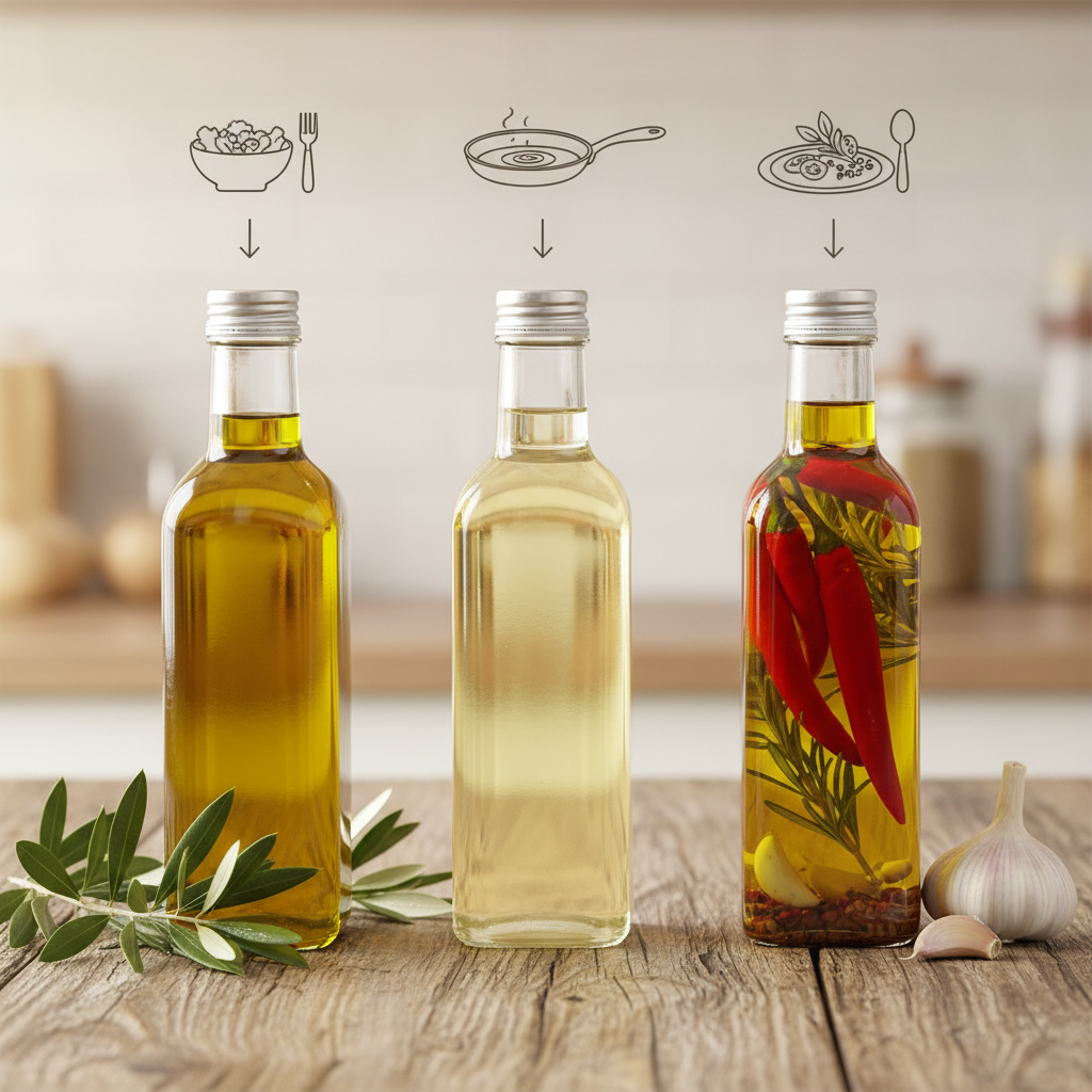 Understanding Different Olive Oil Types, Their Uses in Cooking, and ...